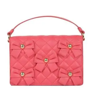 Moschino Quilted Bow Detail Satchel