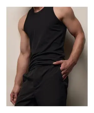 JAMES PERSE Ribbed Sleeveless Tank