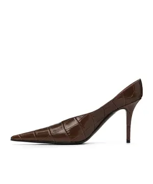 Amina Muaddi Anok Mule 90 Pointed-toe High Heels