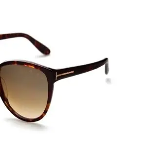 TOM FORD Cat Eye Sunglasses - Brown
