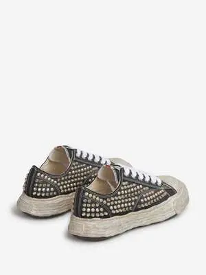 Mihara Yasuhiro Peterson 23 Og Stud-embellished Low-top Sneakers - Black