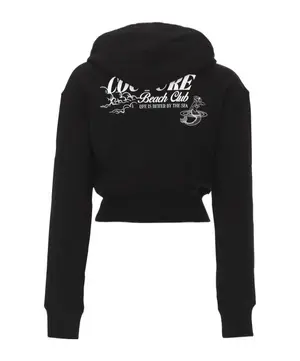 Versace Cropped Hoodie