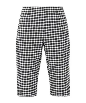 Posse Chiara Plaid Cropped Pants