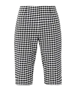 Posse Chiara Plaid Cropped Pants - No