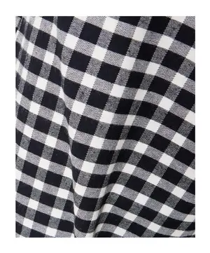Posse Chiara Plaid Cropped Pants - No