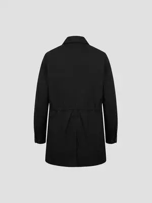 Comme Des Garçons Four-pocket Drawstring Jacket