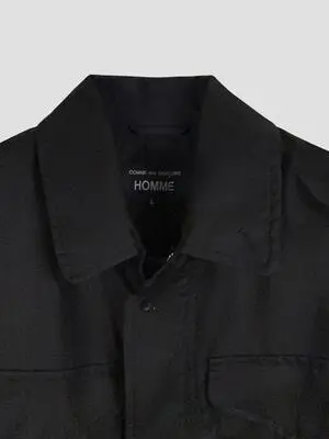 Comme Des Garçons Four-pocket Drawstring Jacket