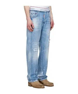 Dsquared2 Elastic Waist Jeans