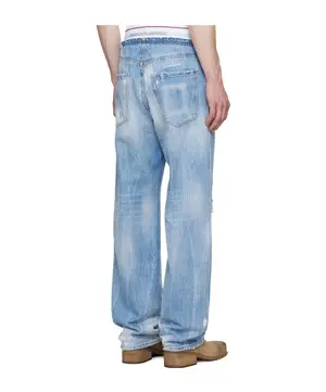 Dsquared2 Elastic Waist Jeans