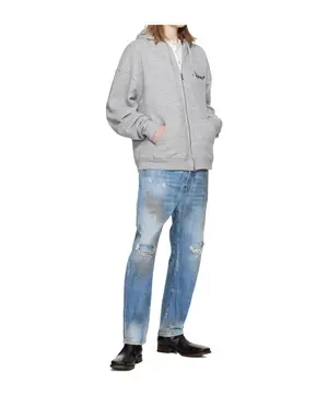 Dsquared2 Distressed Belt Loop Jeans