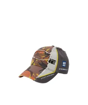 Martine Rose Collage Distressed Cap - Multicolor