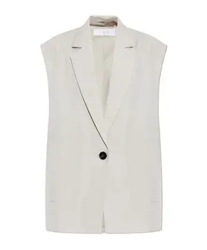 IRO PARIS Sleeveless Vest With Notched Lapel