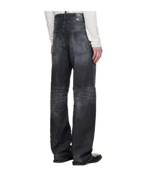 Dsquared2 Belt Loop Jeans - Black