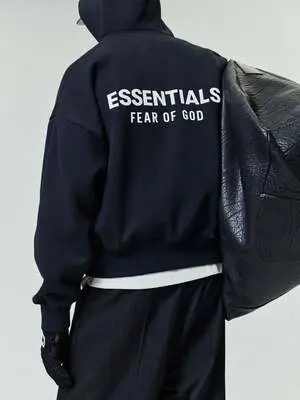 Fear Of God Long-sleeved Hoodie With Logo