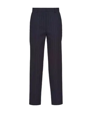 Prada Pinstriped Tailored Trousers