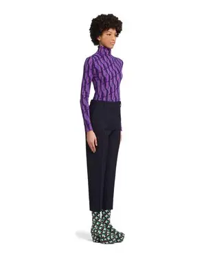 Prada Pinstriped Tailored Trousers