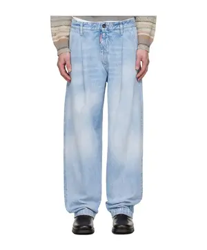 Dsquared2 Single-pleated Denim Pants