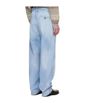 Dsquared2 Single-pleated Denim Pants