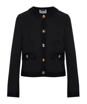 Moschino Long-sleeve Knitwear With Button Detailing