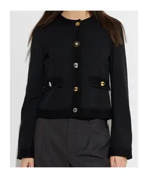 Moschino Long-sleeve Knitwear With Button Detailing