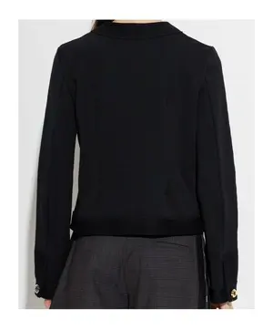 Moschino Long-sleeve Knitwear With Button Detailing