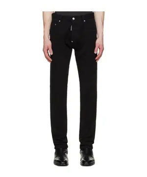 Dsquared2 Teddy Belt Loop Jeans - Black