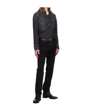 Dsquared2 Teddy Belt Loop Jeans - Black