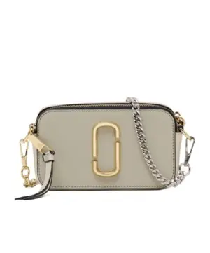Marc Jacobs The Colorblock Chain Snapshot Shoulder Bag By - Dust Multi