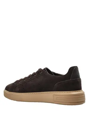 Bally Lift Perforated Low-top Sneakers - Brown