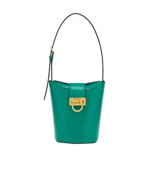 Ferragamo Logo Bucket Bags