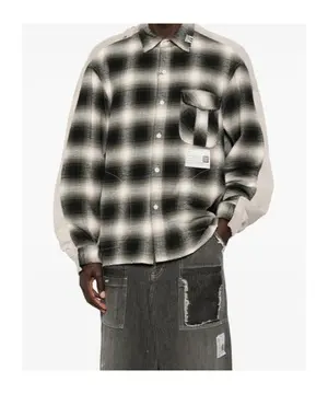 Mihara Yasuhiro Plaid Shirt