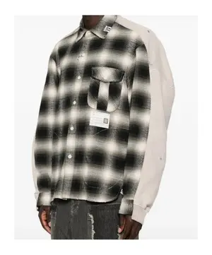 Mihara Yasuhiro Plaid Shirt