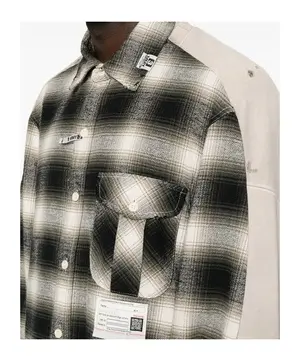 Mihara Yasuhiro Plaid Shirt