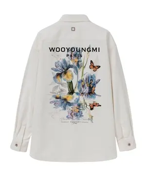 WOOYOUNGMI Floral Back Print Shirt - No
