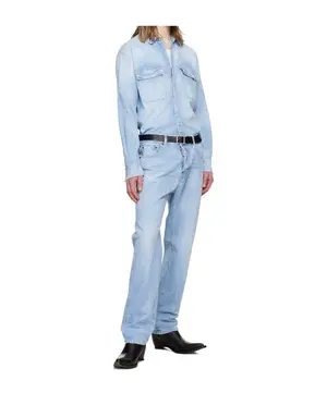 Dsquared2 Long-sleeved Denim Shirt - Blue