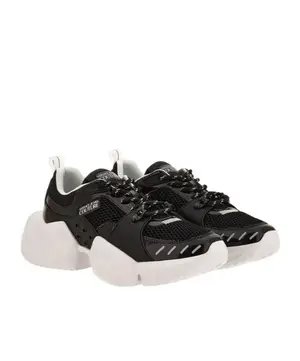Versace Versace Jeans Couture Logo Chunky Sneakers Black