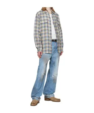 Dsquared2 Plaid Shirt - Gray