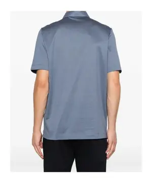 Canali Short-sleeved Polo Shirt