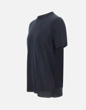 Hugo Boss Knitted Short-sleeve Sweater - Black