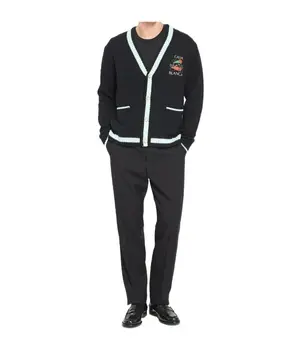 Casablanca Embroidered Cardigans For Men