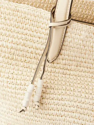 HUNTING SEASON Market Raffia Tote