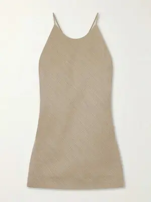 Calvin Klein Erin Wool-blend Twill Tank