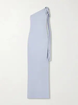 Bernadette Alexander One-shoulder Gown - Blue