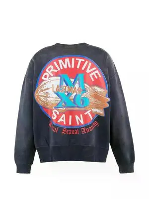 SAINT MXXXXXX Graphic Print Sweatshirt