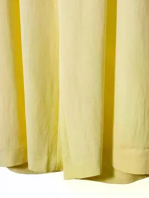 Swear London Wide-leg Fluid Trousers In Lemon