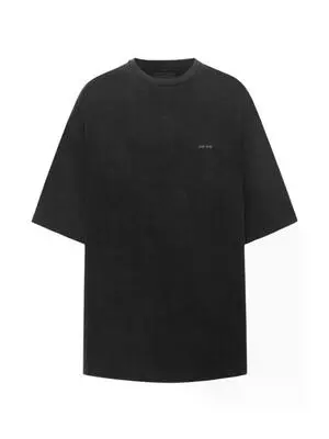 TEAM WANG DESIGN Logo-print Distressed T-shirt