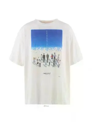 SAINT MXXXXXX Evangelion X Geeks Rule Graphic-print T-shirt - White