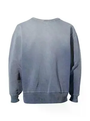 SAINT MXXXXXX Distressed Heart Print Sweatshirt