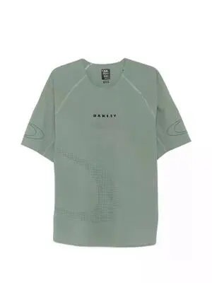 Oakley Logo-print Raglan-sleeve T-shirt - Green