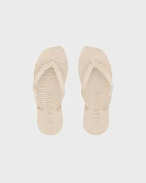 VELOUR Tapered Platform Flip-flops